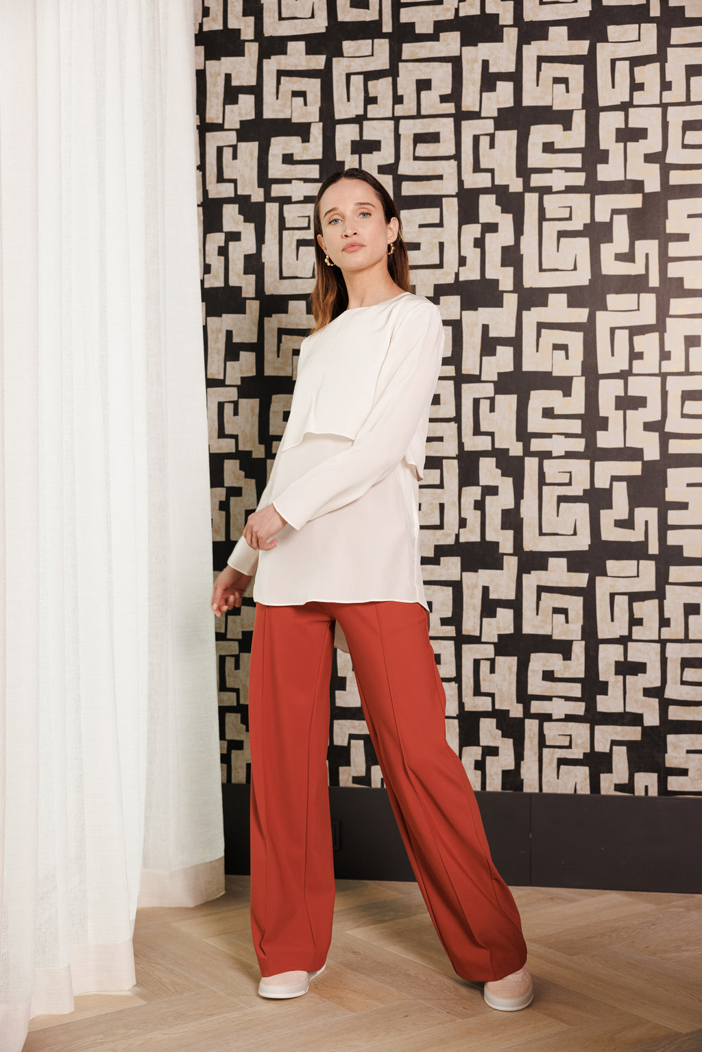 Top Tony silk nude – studio .ruig