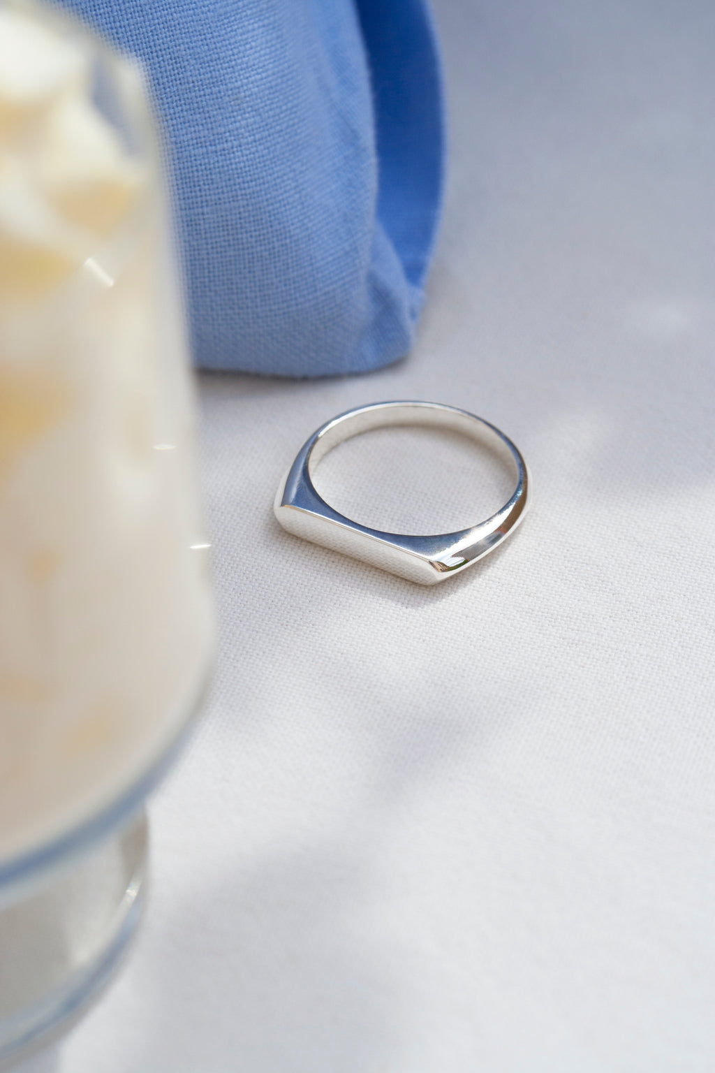 Canoe ring silver – studio .ruig