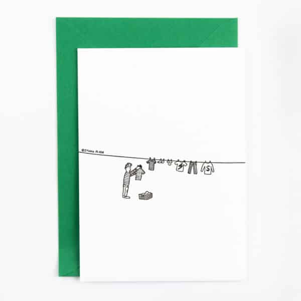 Card Washing line – studio .ruig